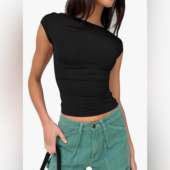 Tops | Nwt Sexy Backless Tops Open Back Shirts Multiple Colors ...